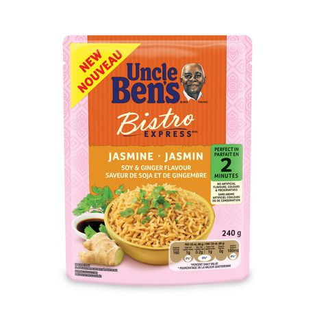 Uncle Ben's Bistro Express® Jasmine Soy & Ginger Flavour Rice, 240g ...