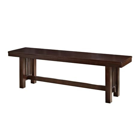 Click here for Manor Park 60 Wood Dining Bench - Cappuccino Cappu... prices