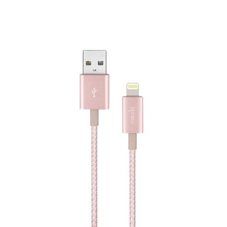 Click here for Moshi Integra Charge/Sync Lightning Cable 4Ft Rose... prices