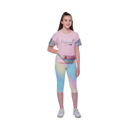 Click here for Girls Mini Pop Kids Shine Fanny Pack Multi One Siz... prices