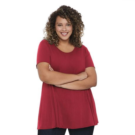 George Plus Women's Princess Seam Tee | Walmart Canada
