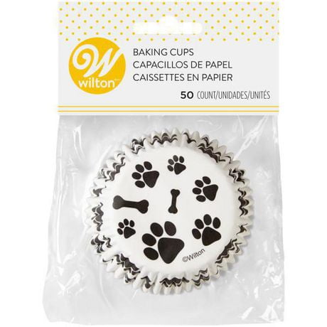 Click here for Wilton Dog Paws And Bones Cupcake Liners  50-Count... prices