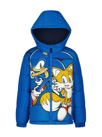 Sonic the Hedgehog Printed Heavyweight Puffer Jacket - Walmart.ca