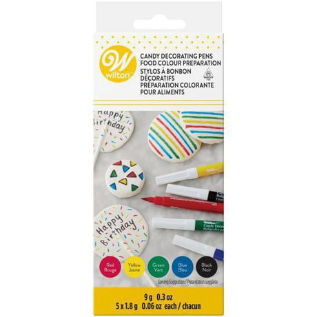 Wilton Candy Decorating Pens, 5-Count | Walmart Canada