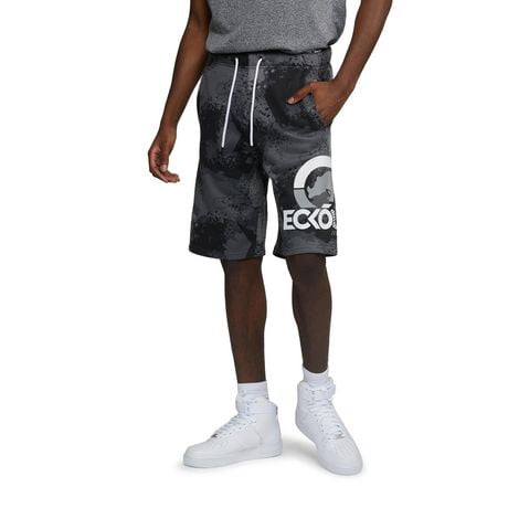 Click here for Ecko Unltd. Men S Four-Square Fleece Shorts Black... prices
