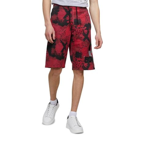 Click here for Ecko Unltd. Men S Four-Square Fleece Shorts Red L prices