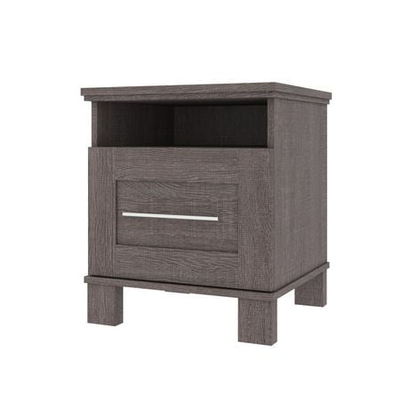 Click here for Bestar Pur 20W Nightstand With Drawer In White Bar... prices