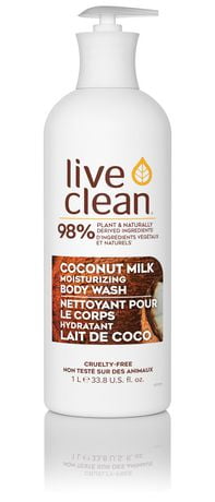 Live Clean Coconut Milk Moisturizing Body Wash | Walmart Canada