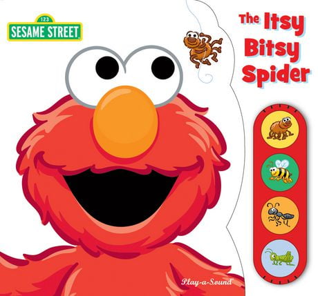 Tiny Little Lift and Listen Souund Book: Elmo Itsy, Bitsy Spider ...