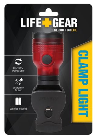 Life+Gear Clamp/Swivel Red Light - Walmart.ca