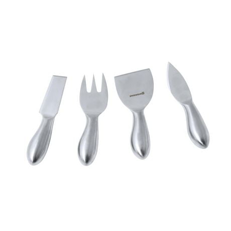 Click here for Swissmar 4-Piece Stainless Steel Petite Cheese Kni... prices