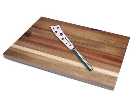 Click here for Swissmar Acacia Board And Stainless Steel Cheese K... prices