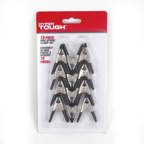 Hyper Tough 12-piece Mini Spring Clamp Set - Walmart.ca