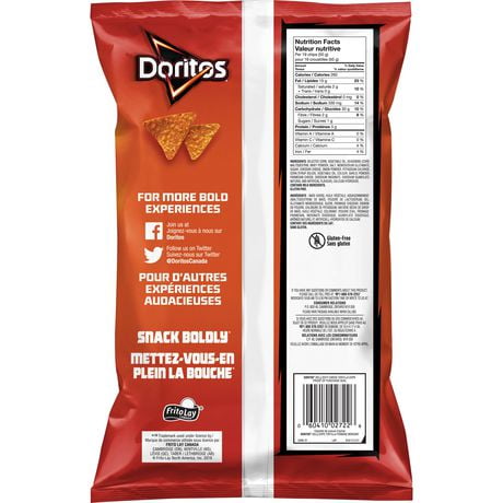 Doritos Zesty Cheese Tortilla Chips | Walmart Canada