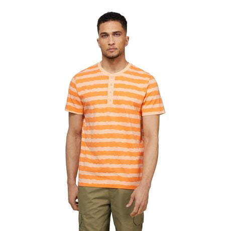 Click here for Mexx Men S Henley 2 Tone Stripe Short Sleeve Shirt... prices