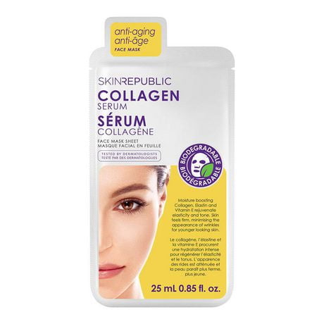 Skin Republic Collagen Infusion Face Mask | Walmart Canada