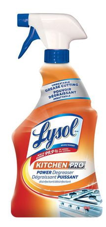 Lysol Antibacterial Kitchen Cleaner, Kitchen-Pro Power Degreaser ...