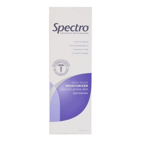 Spectro HydraCare Facial Moisturizer for Blemish-Prone Skin 140 mL ...