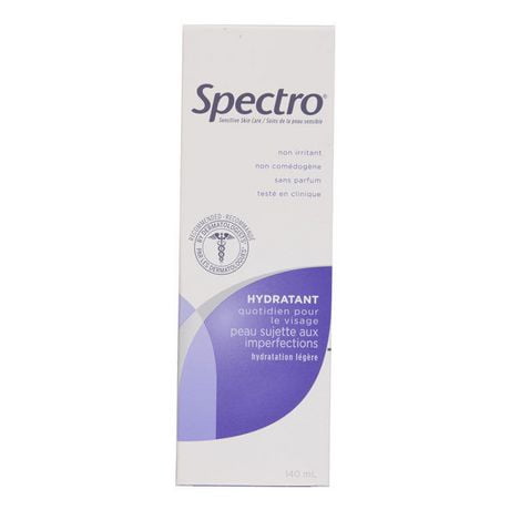 Spectro HydraCare Facial Moisturizer for Blemish-Prone Skin 140 mL ...
