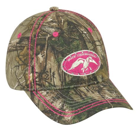 Ladies Duck commander pink logo camouflage hat | Walmart Canada