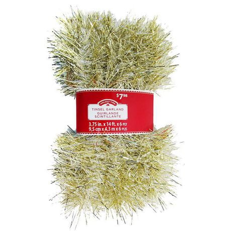 Holiday Time Tinsel Garland | Walmart Canada