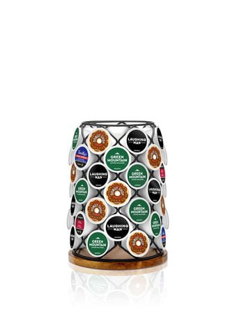 Click here for Keurig Wood And Wire Carousel Black prices