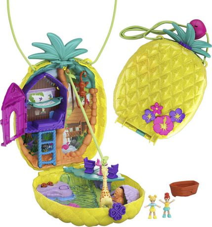 Click here for Polly Pocket Tropicool Pineapple Wearable Compact... prices