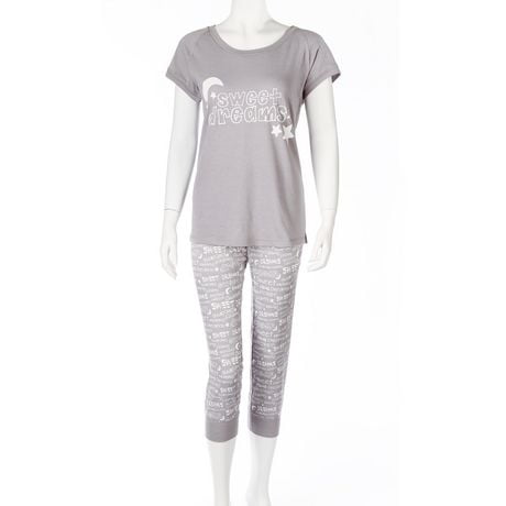 George Women’s Two-Piece Capri Pyjama Set | Walmart Canada