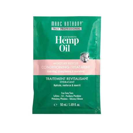 Marc Anthony Nourishing Hemp Oil Moisture Rescue Conditioning Treatment ...