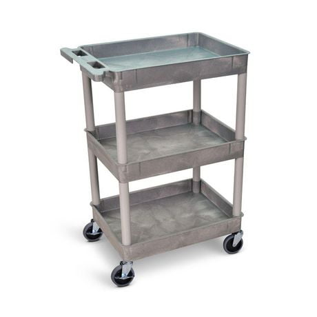 Click here for Luxor Tub Cart - Three Shelves Black 1 prices
