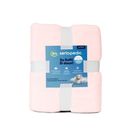 Serta Pink Blanket | Walmart Canada