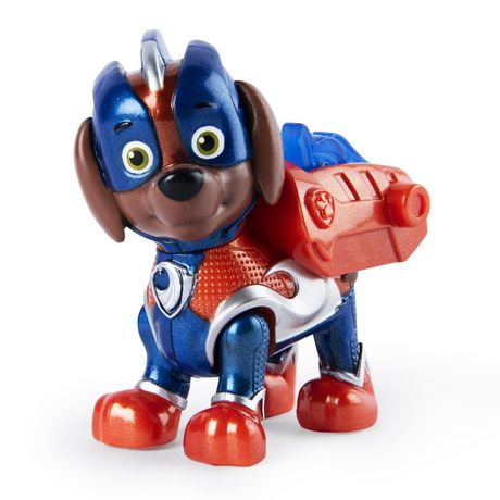 PAW Patrol, Mighty Pups Super PAWs Zuma Figure with Transforming ...