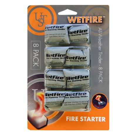 Ultimate Survival Technologies WetFire Tinder 8 Pack | Walmart Canada