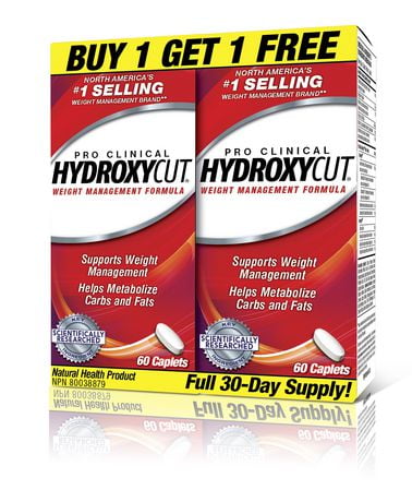 Hydroxycut Pro Clinical Weight Management BOGO - Walmart.ca