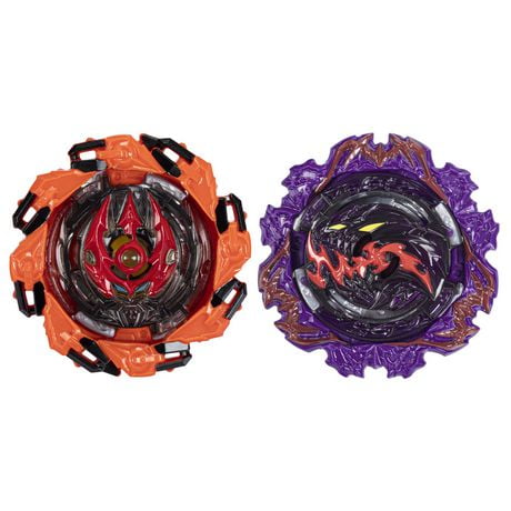 Beyblade Burst QuadStrike Ambush Nyddhog N8 and Chain Poseidon P8 ...