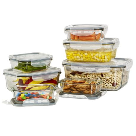 Mason Craft & More 14 Piece Glass Container Set - Walmart.ca