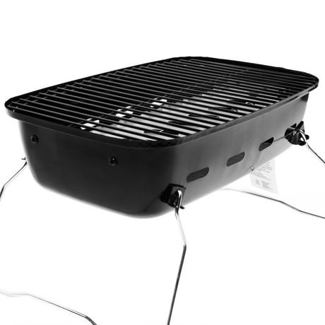 Expert Grill 17.5” 10,000 BTU Portable Table Top Gas Grill, Black ...