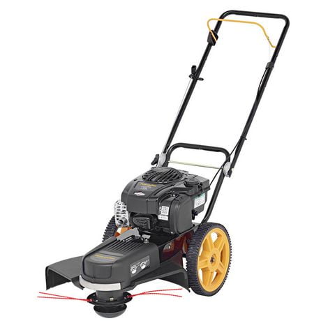 Poulan Pro 163cc Briggs & Stratton Gas High Wheel Trimmer 22-inch ...