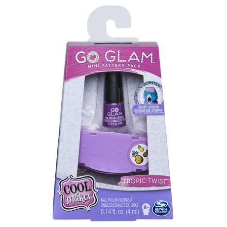 Cool Maker, GO GLAM Tropic Twist Mini Pattern Pack Refill, Decorates 25 ...