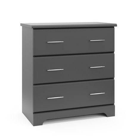 Click here for Storkcraft Brookside 3-Drawer Chest Grey prices