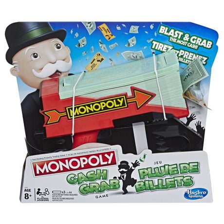 Hasbro Gaming Monopoly Cash Grab Game - Walmart.ca