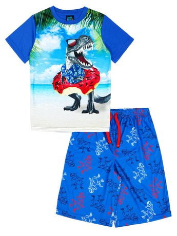 Click here for Jellifish Kids 2 Piece Sleep Set For Boys Blue Xs prices