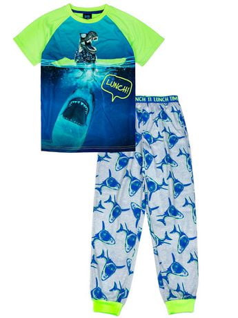 Click here for Jellifish Kids 2 Piece Sleep Set For Boys Lime Xl(... prices