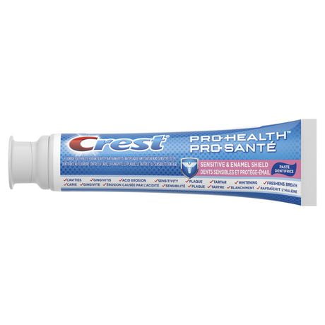 Crest Pro-Health Sensitive and Enamel Shield Toothpaste | Walmart Canada