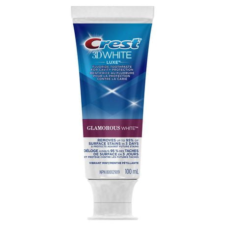 Crest 3D White Luxe Glamorous White Toothpaste | Walmart Canada