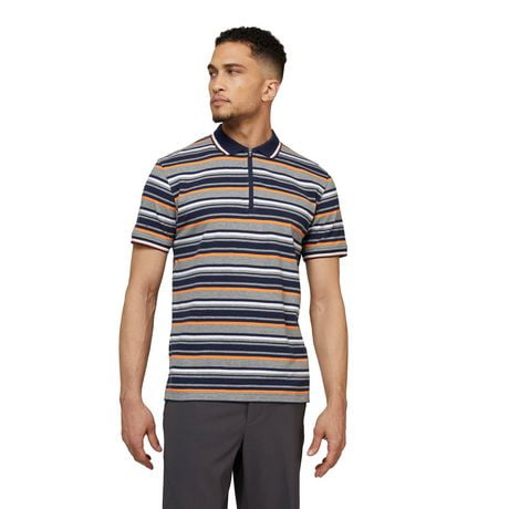 Click here for Mexx Men S Multi-Color Stripe Polo Short Sleeve Sh... prices
