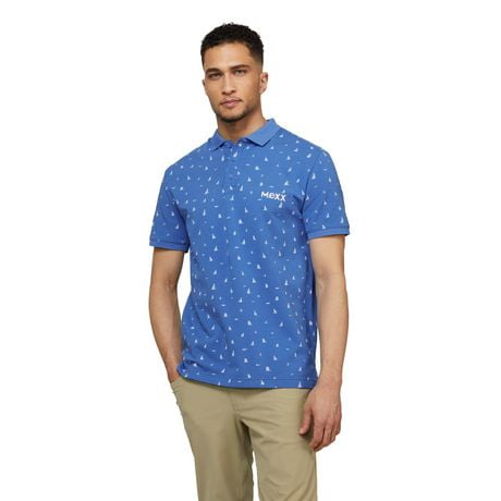 Click here for Mexx Men S Short Sleeve Sail Polo Shirt China Blue... prices
