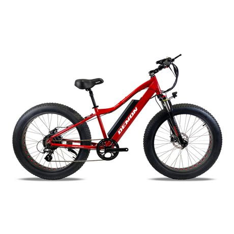 Demon Electric E-Bike - Thunderbolt SL Red | Walmart Canada