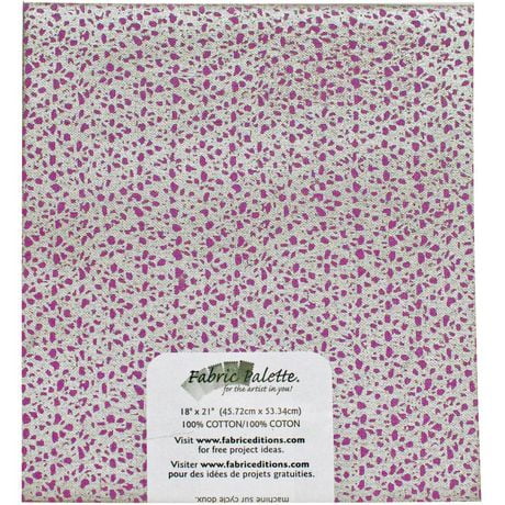 Click here for Fabric Creations White And Pink Lattice Fat Quarte... prices