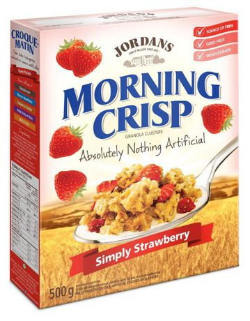 Jordan's Morning Crisp Simply Strawberry - Walmart.ca